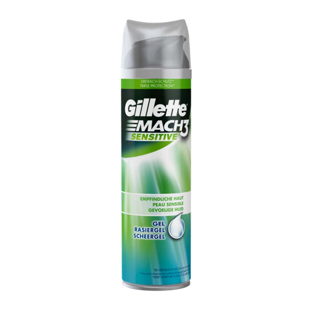 Gillette Mach3 Sensitive Gel 200ml – Inventta.eu