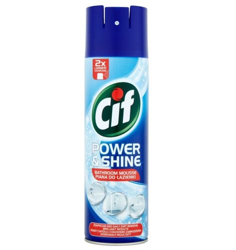 Cif Power & Shine Bathroom Mousse Foam 500ml – Inventta.eu