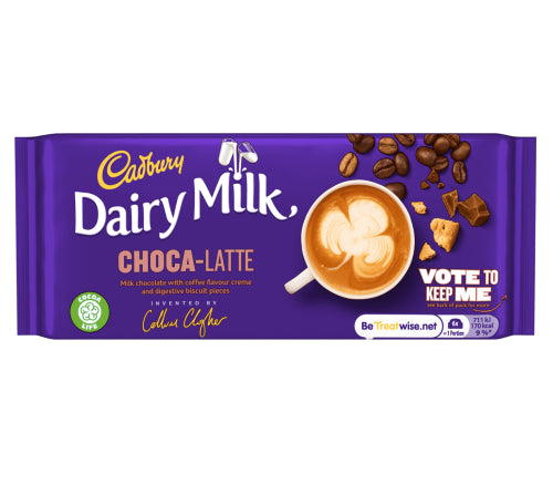 Cadbury Dairy Milk Choca-Latte Chocolate 122.5g – Inventta.eu