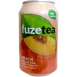 Fuze Tea Peach Black Tea 330ml – Inventta.eu